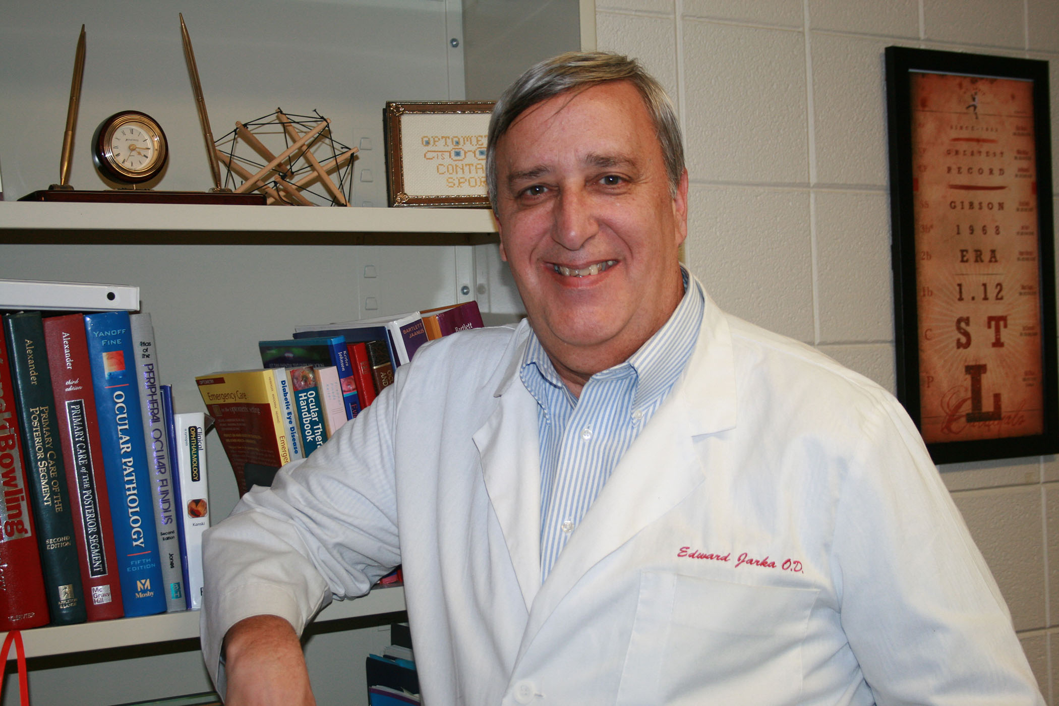 Dr. Jarka Hangs Up His Teaching Coat